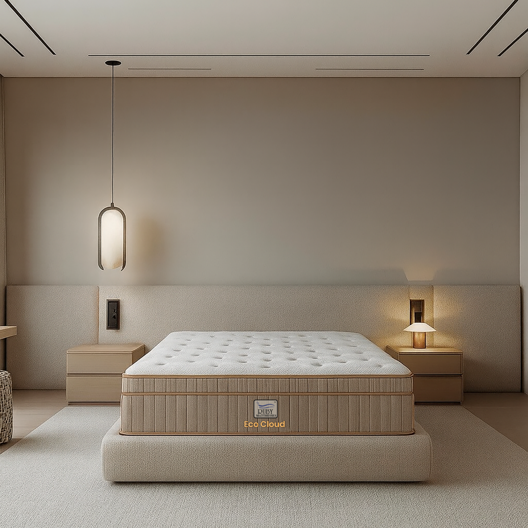 Eco-Cloud Pocket Spring Latex Mattress by Ruby | Natural Comfort
